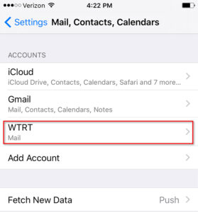 Email Set Up Instructions - West Texas Rural Telephone